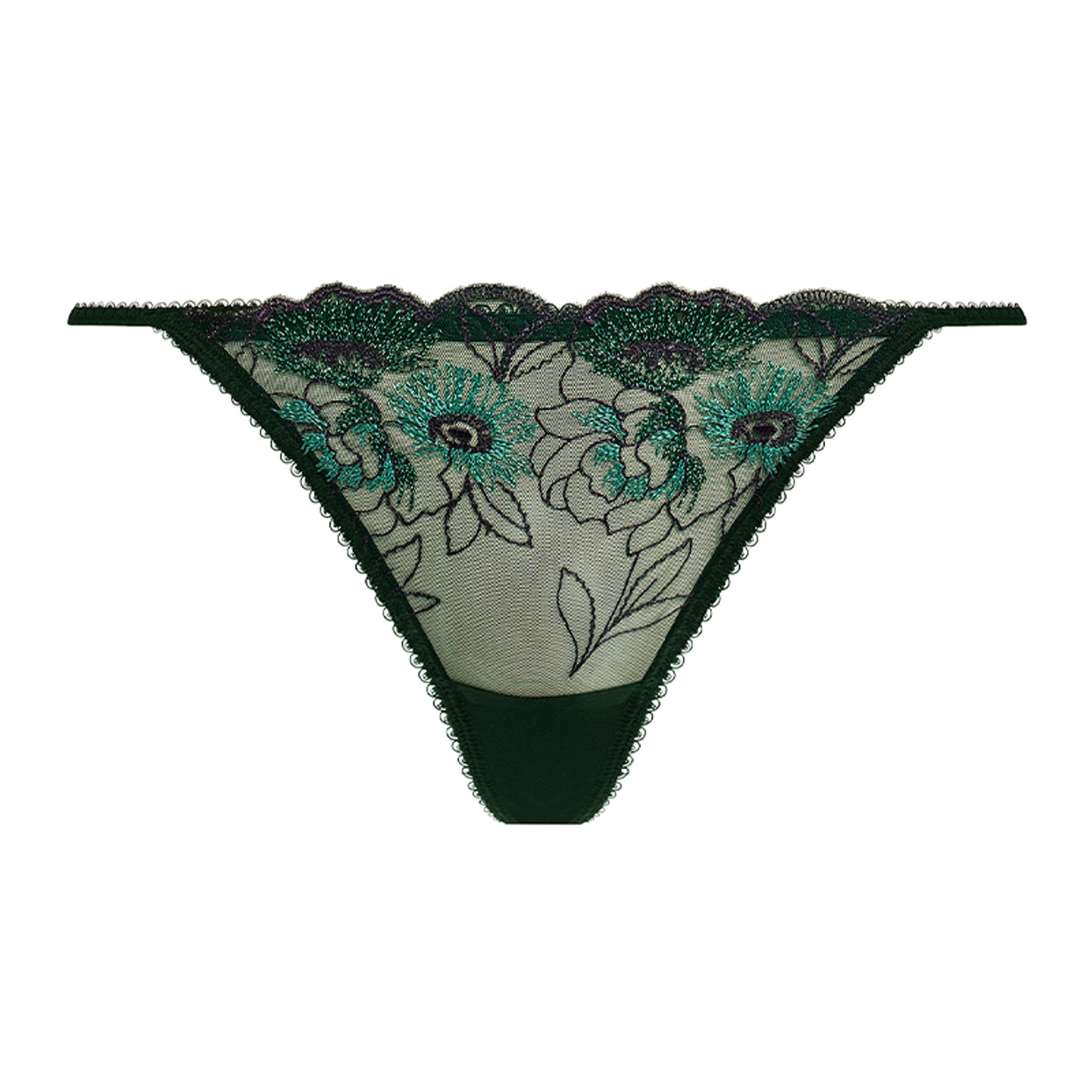 Freya Lingerie Loveland String Deep Emerald - Annadiva