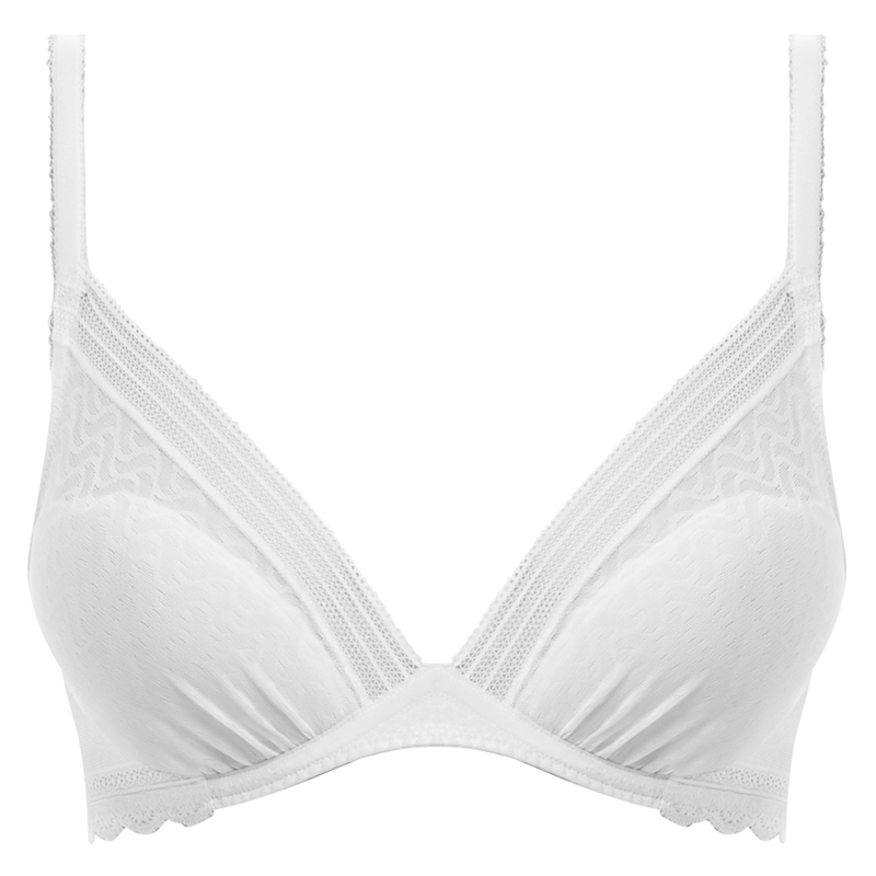 Wacoal Aphrodite Plunge BH White - Annadiva