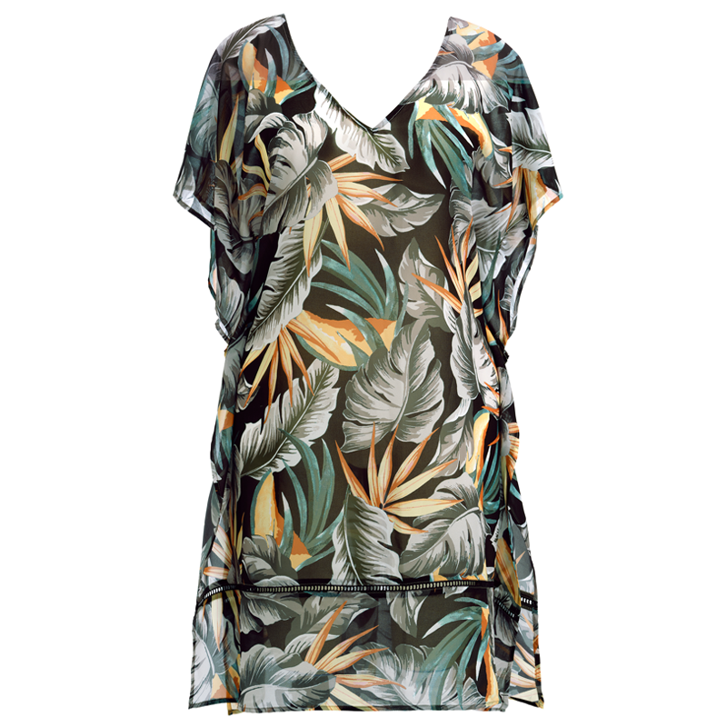 Fantasie Badmode Bamboo Grove Strandjurkje Jet | Annadiva