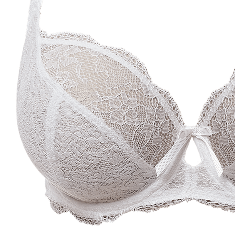 Freya Fancies Plunge BH White - Annadiva