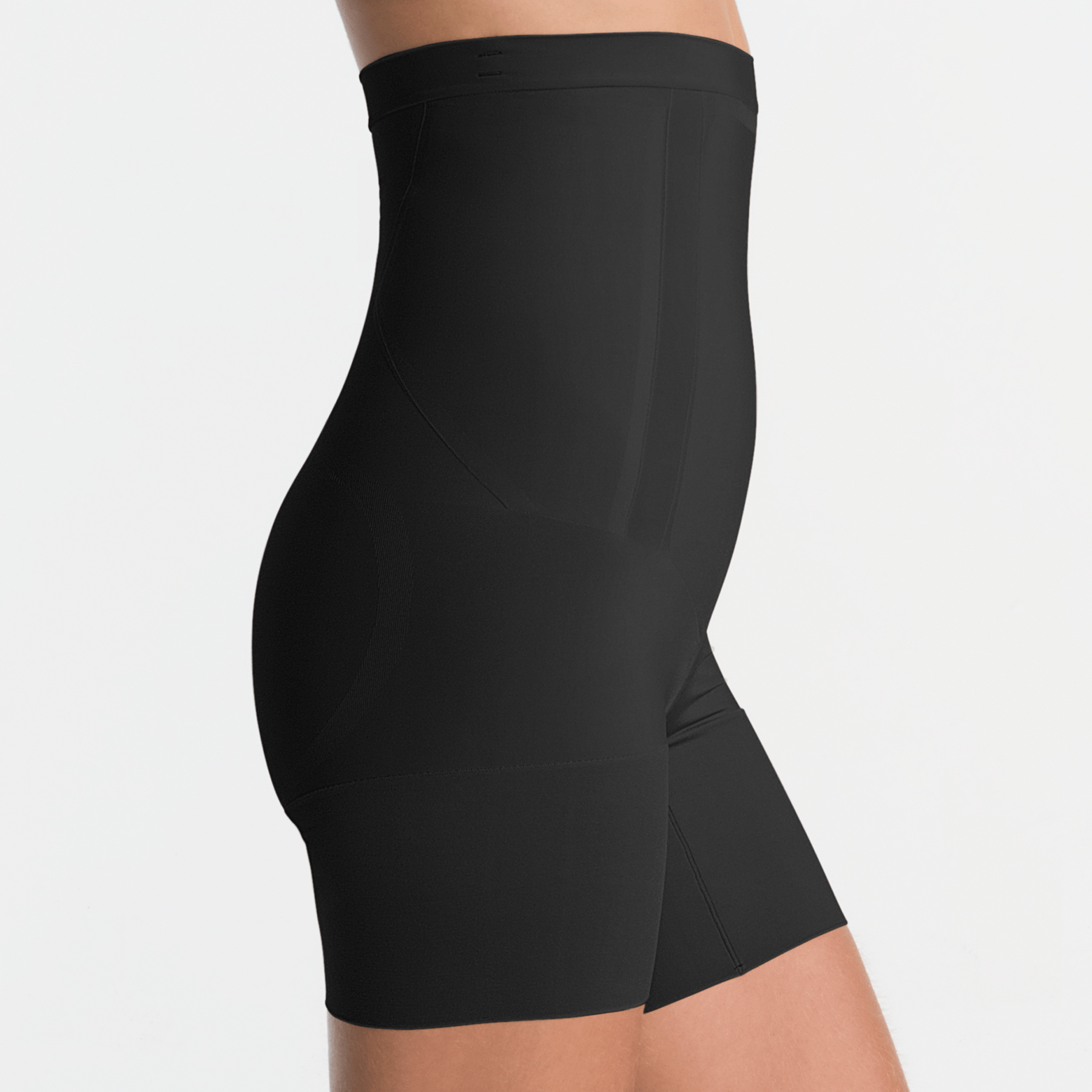 Spanx Oncore High Waisted Mid Thigh Short Black Annadiva