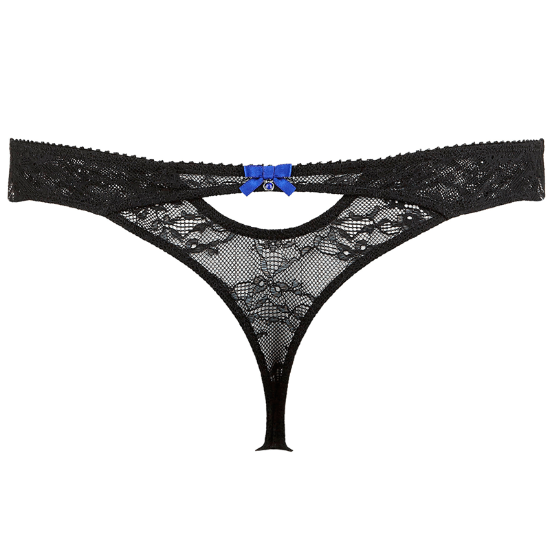 Aubade Ivresse Byzantine String Black Diamond - Annadiva