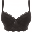 Freya Fancies Longline BH Black - Annadiva