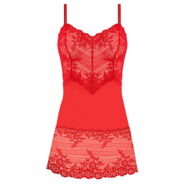 Wacoal Embrace Lace Nachtjurkje Equestrian Red - Annadiva