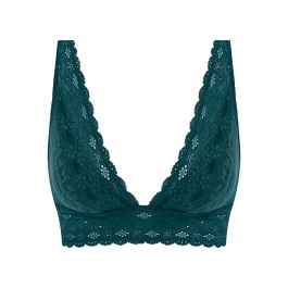 Wacoal Halo Lace Bralette Dark Sea - Annadiva