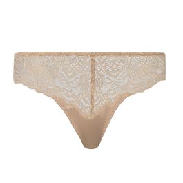 Hanro Josephine Slip Deep Taupe - Annadiva