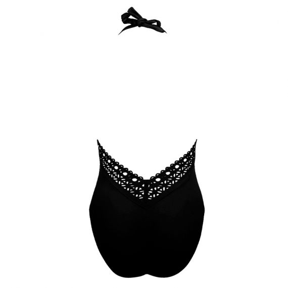 Lise Charmel Badmode Ajourage Couture Halter Badpak Noir - Annadiva