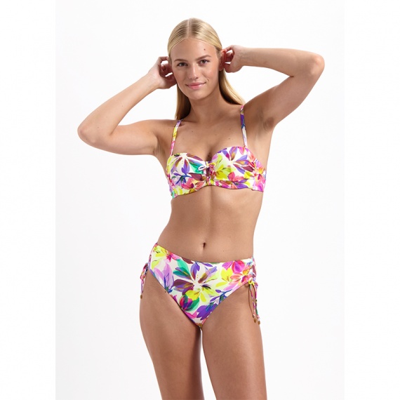 Cyell Badmode Fluid Flowers Bandeau Bikinitop - Annadiva
