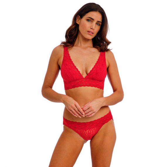 Wacoal Halo Lace Equestrian Red - Annadiva