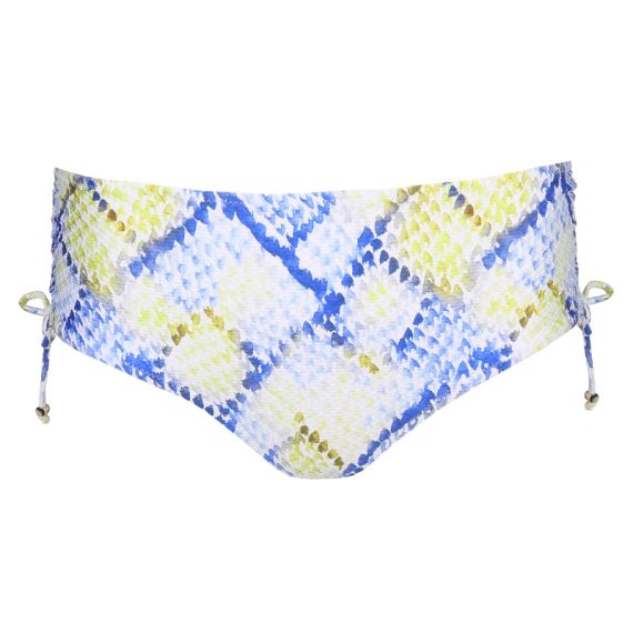 Marie Jo Swim Lundey Hoog Bikinibroekje Lime Snake - Annadiva