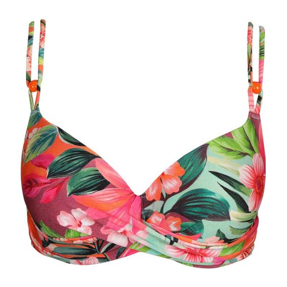 Marie Jo Swim Norma Jeanne Twist Bikinitop Tropical Sunset - Annadiva