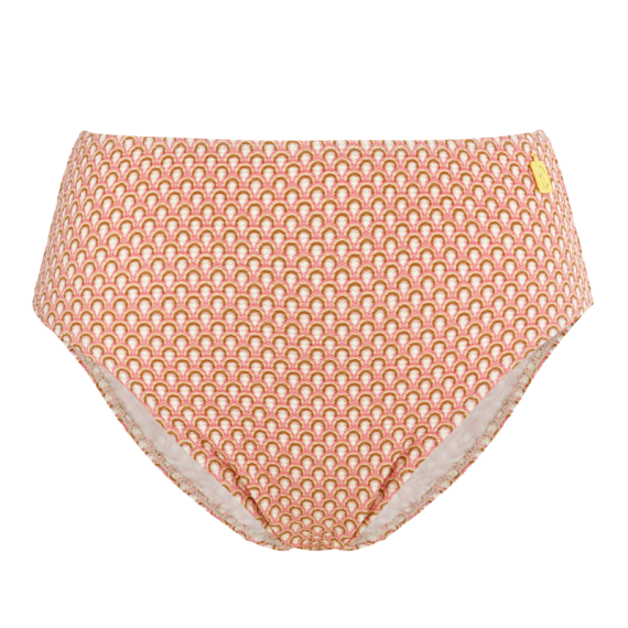 Annadiva Swim Seventies Hoog Bikinibroekje Blush - Annadiva