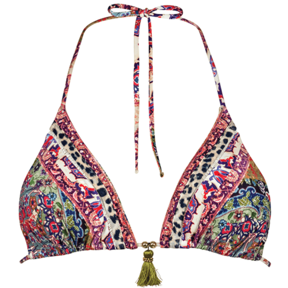 Watercult Vintage Boho Triangle Bikinitop Eclectic Mix Annadiva