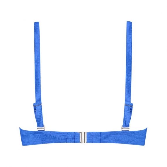 Cyell Badmode Wavy Blue Voorgevormde Bikinitop - Annadiva