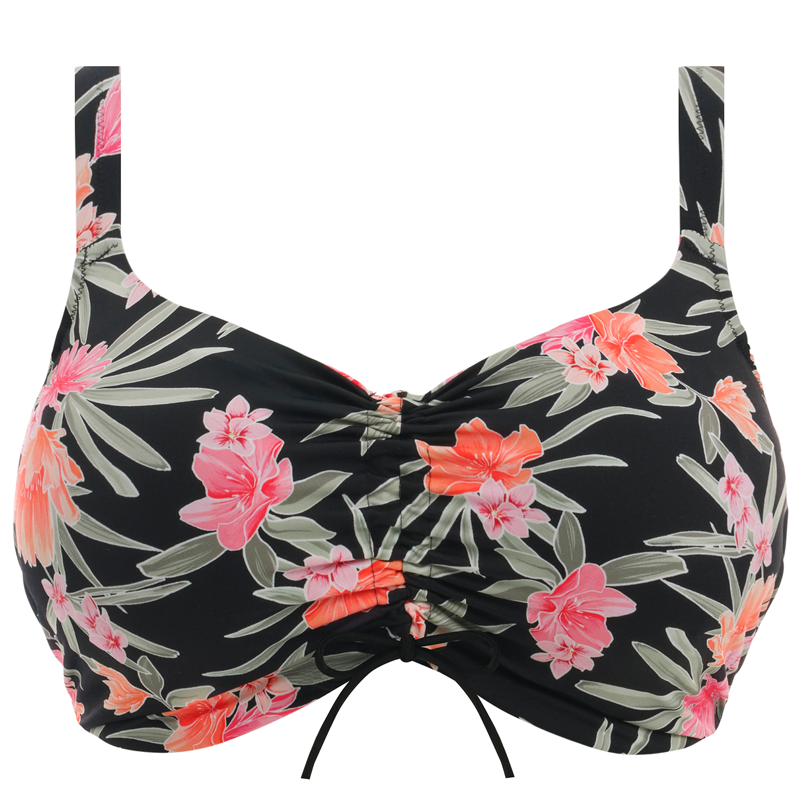 Elomi Swim Dark Tropics Bikinitop Black - Annadiva
