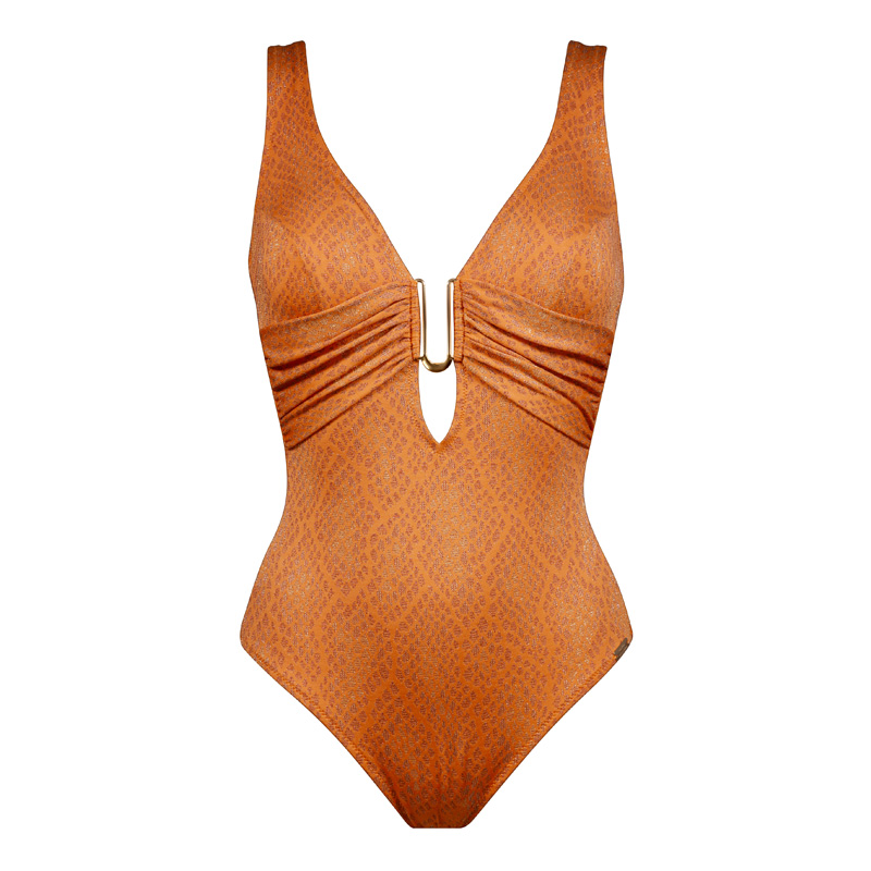 Maryan Mehlhorn Glance Badpak Apricot Metallic - Annadiva