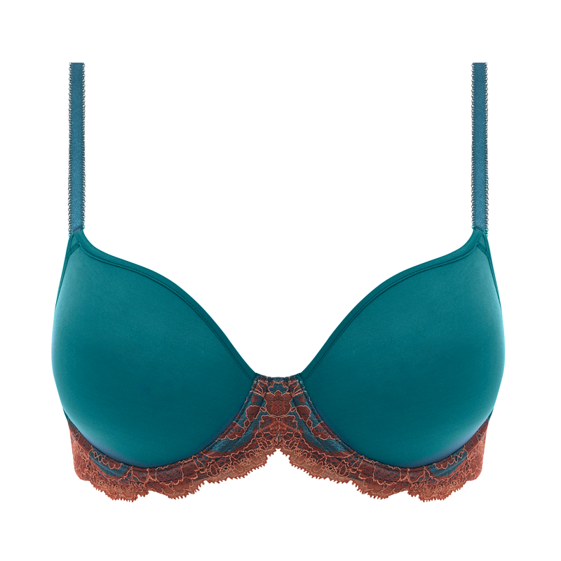 Wacoal Lace Affair Voorgevormde BH Blue Coral - Annadiva