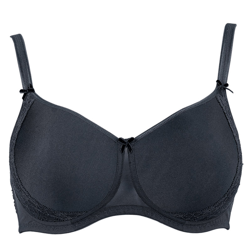 Rosa Faia Lace Rose Soft BH Zwart - Annadiva