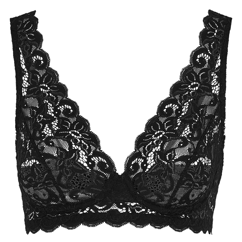 Hanro Moments Soft Cup BH Black - Annadiva