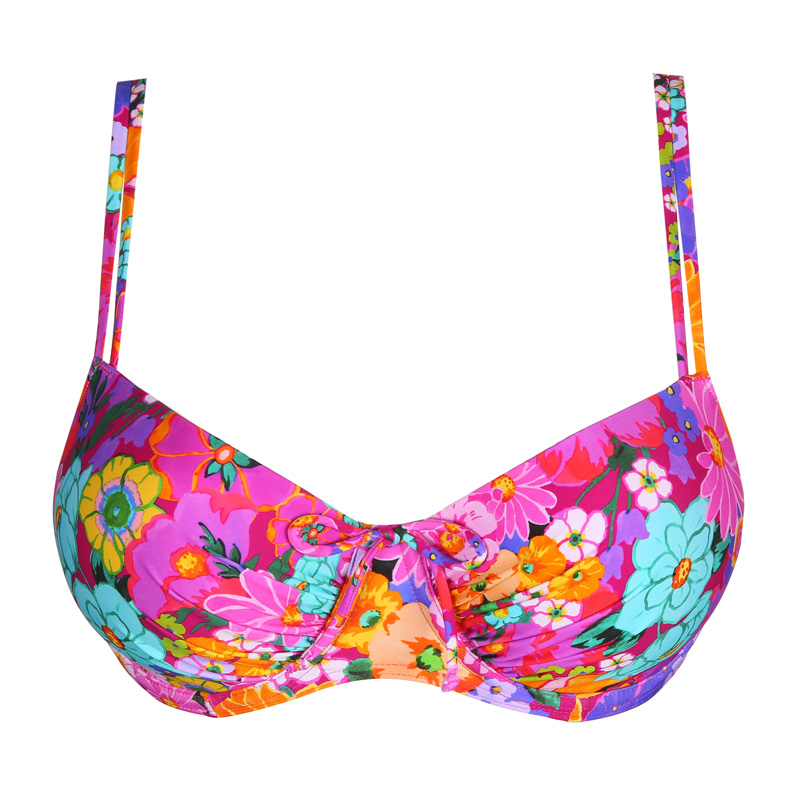PrimaDonna Swim Najac Voorgevormde Balconette Bikinitop Floral ...