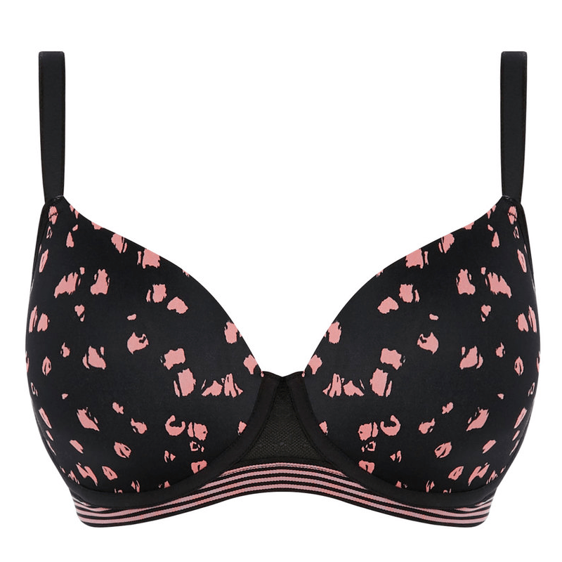 Freya Wild Plunge BH Black Rose - Annadiva